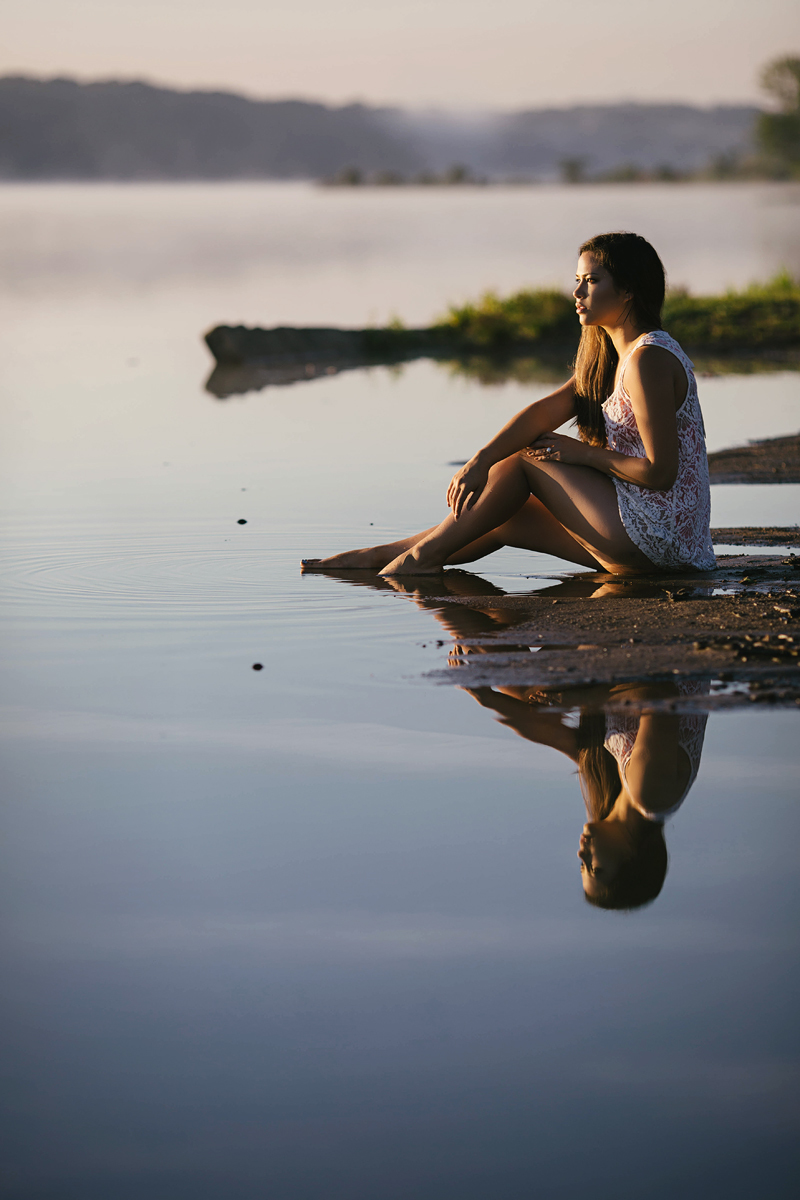 Kat at Dawn // Bernadette Newberry, Cincinnati & Dayton Oh Boudoir ...