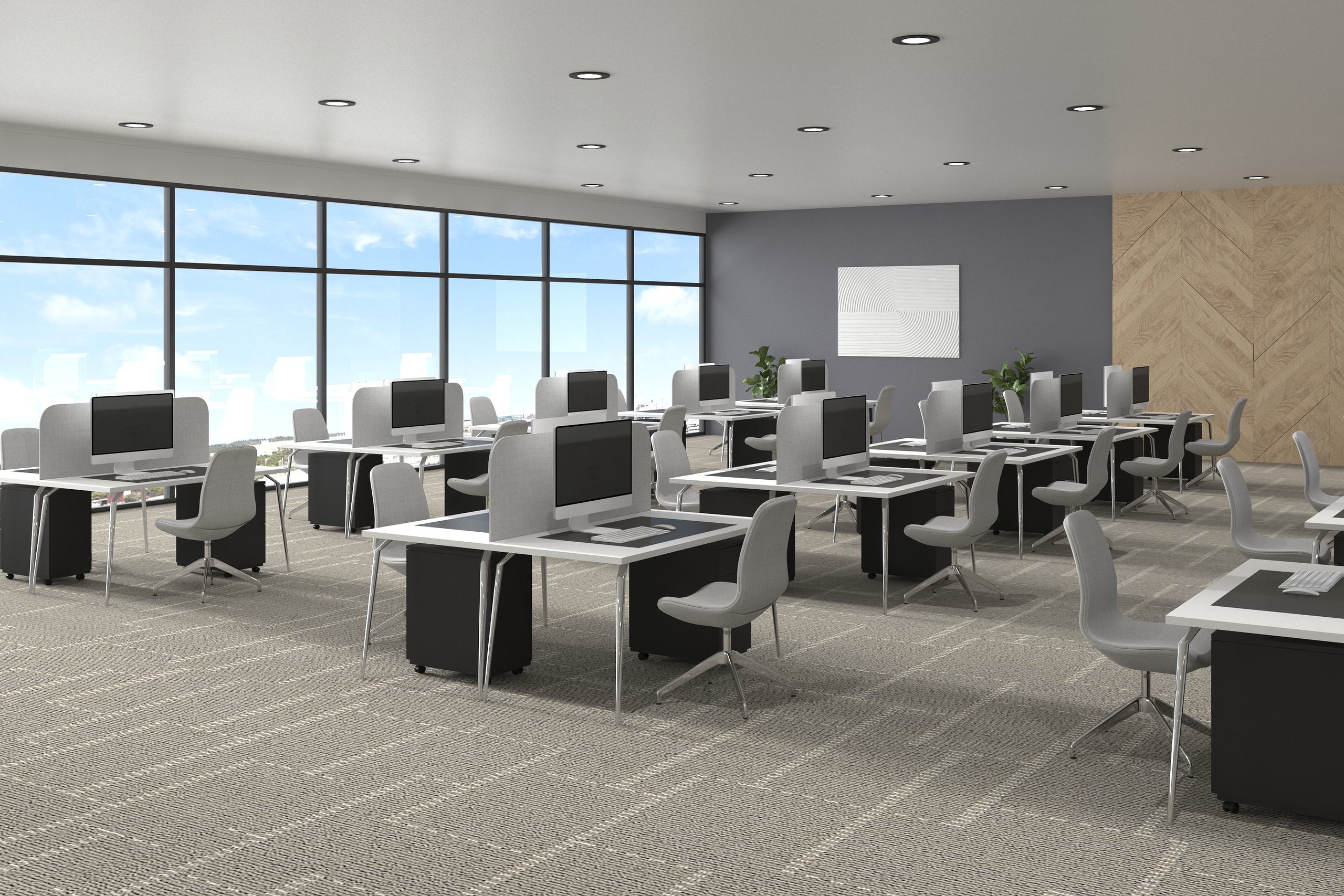 Cubicle Offices | VIRTUAL STAGING CATALOG