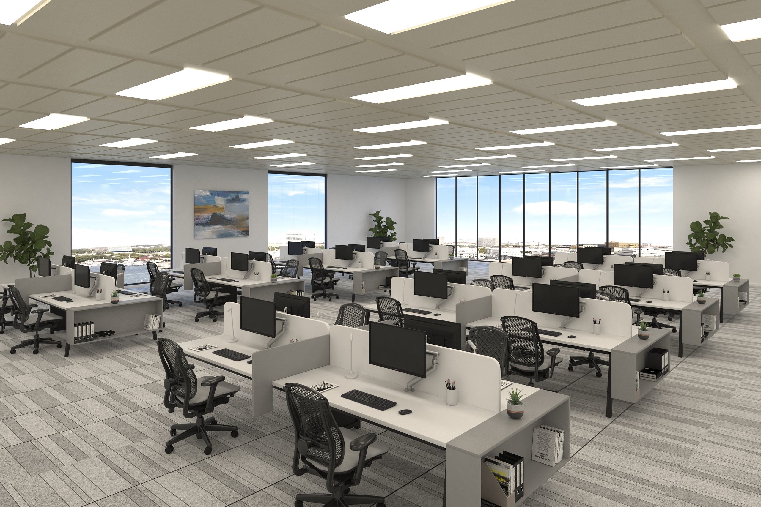 Cubicle Offices | VIRTUAL STAGING CATALOG