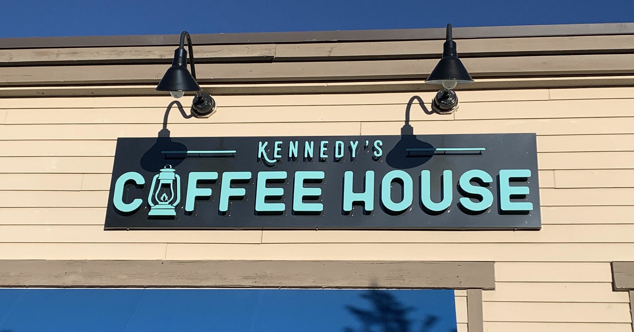 Kennedy's Coffee House | MC Smith Sign Company