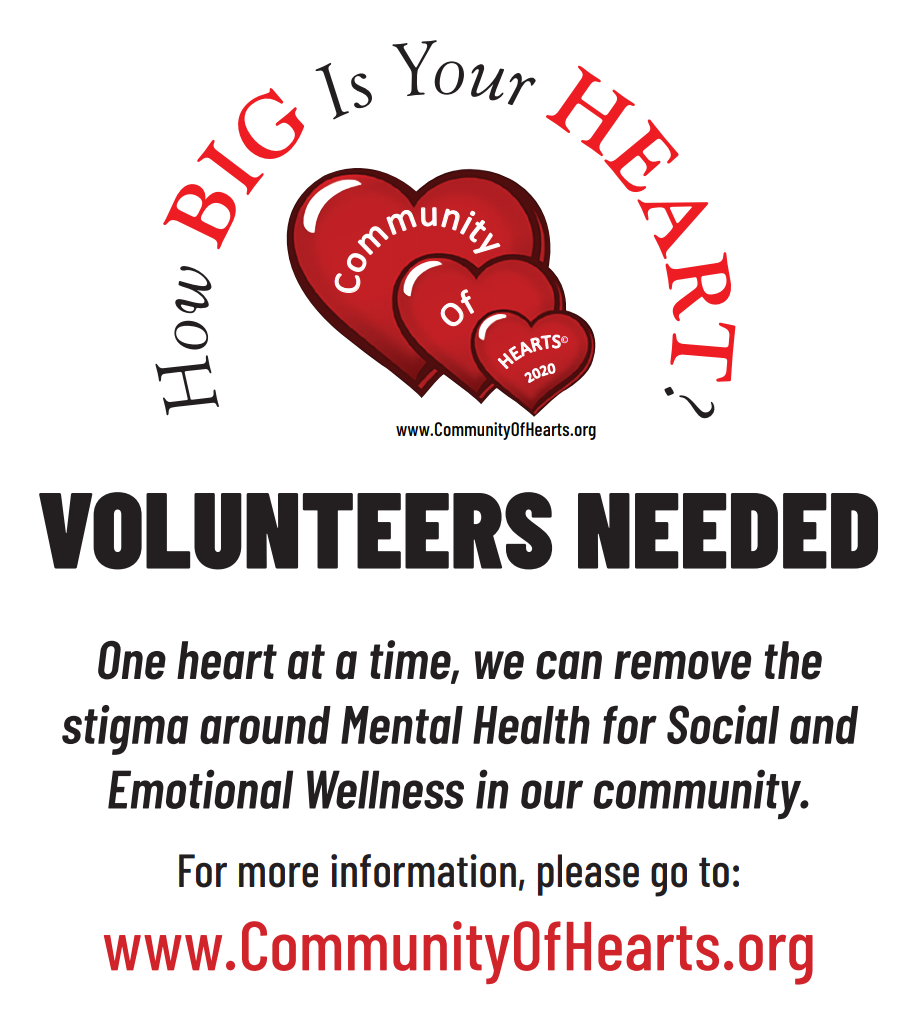 Volunteer - Community of Hearts | Community Of Hearts