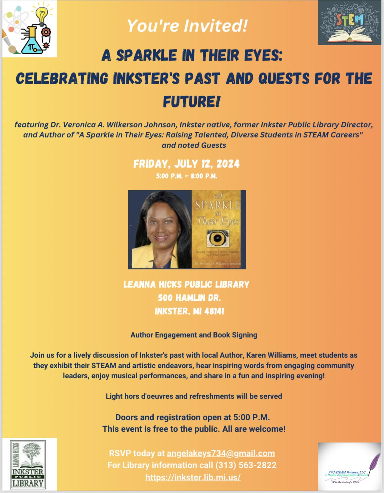 Events | Leanna Hicks Public Library of Inkster